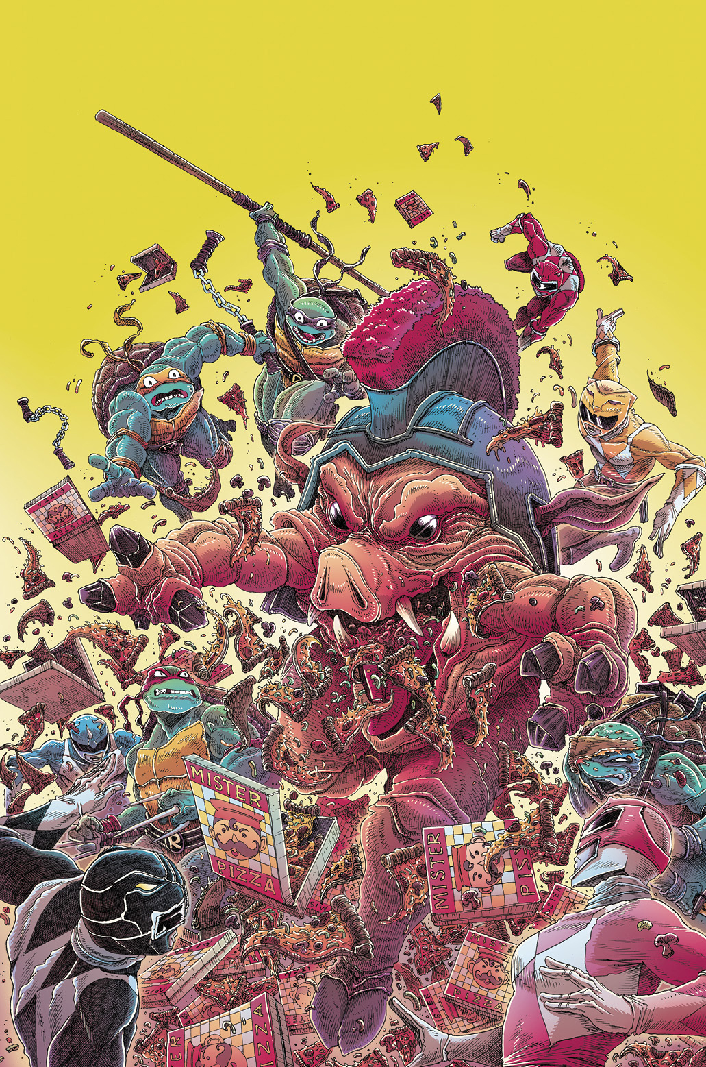 Mighty Morphin Power Rangers/Teenage Mutant Ninja Turtles III to launch ...