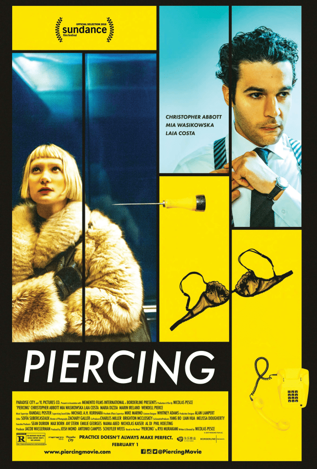 Movie Review - Piercing (2018)