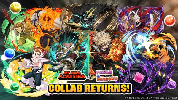 My Hero Academia comes to Puzzles & Dragons for new collab