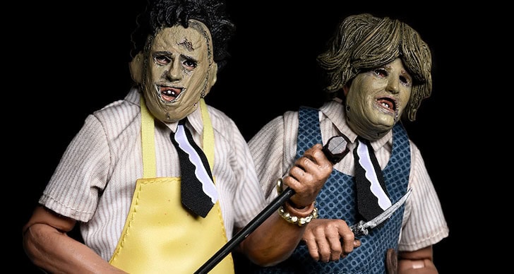 NECA launches new Leatherface Texas Chain Saw Massacre figures