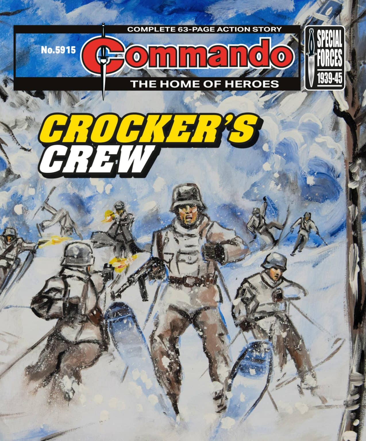 New issues of Commando to bring excitement and adventure this week