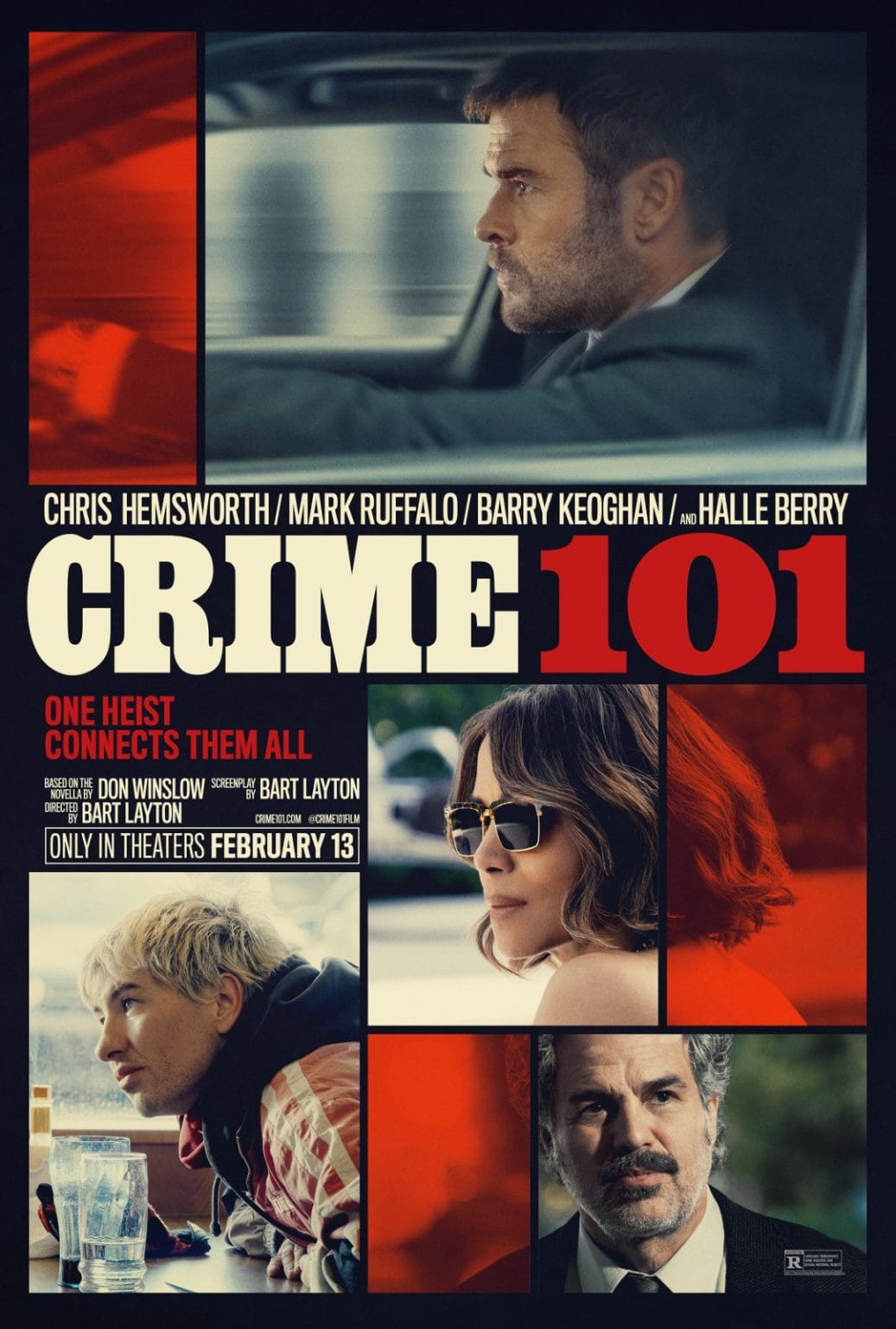 New trailer for Crime 101 starring Chris Hemsworth, Halle Berry and ...