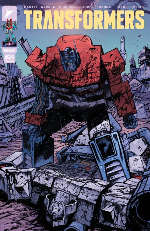 Optimus Prime and Megatron slug it out in Transformers #24 preview