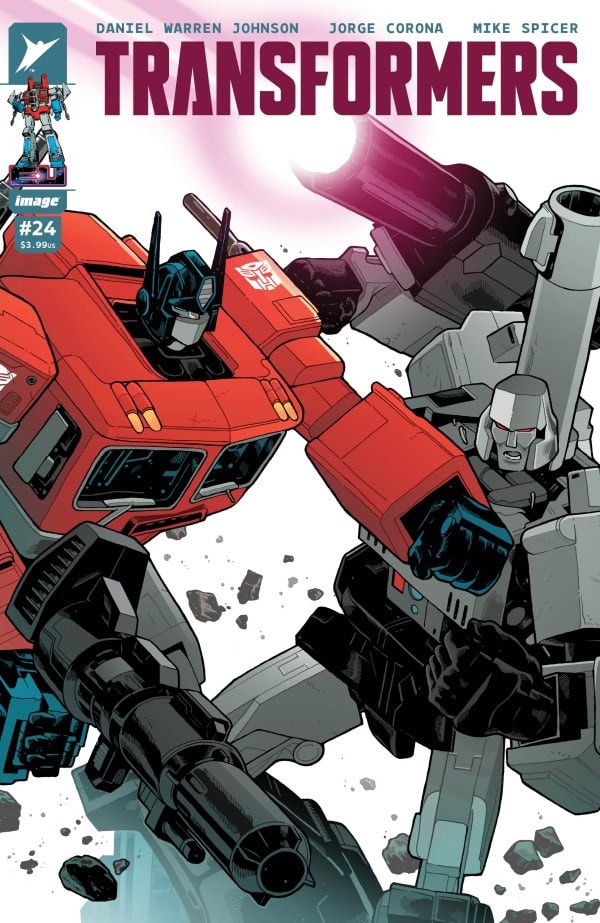 Optimus Prime and Megatron slug it out in Transformers #24 preview