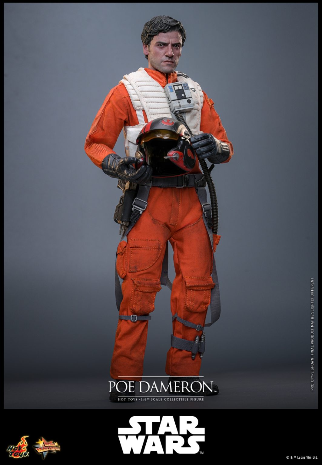 Oscar Isaac's Poe Dameron joins Hot Toys' Star Wars sixth scale action ...