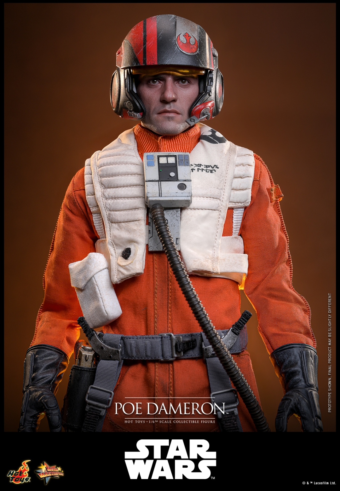 Oscar Isaac's Poe Dameron joins Hot Toys' Star Wars sixth scale action ...