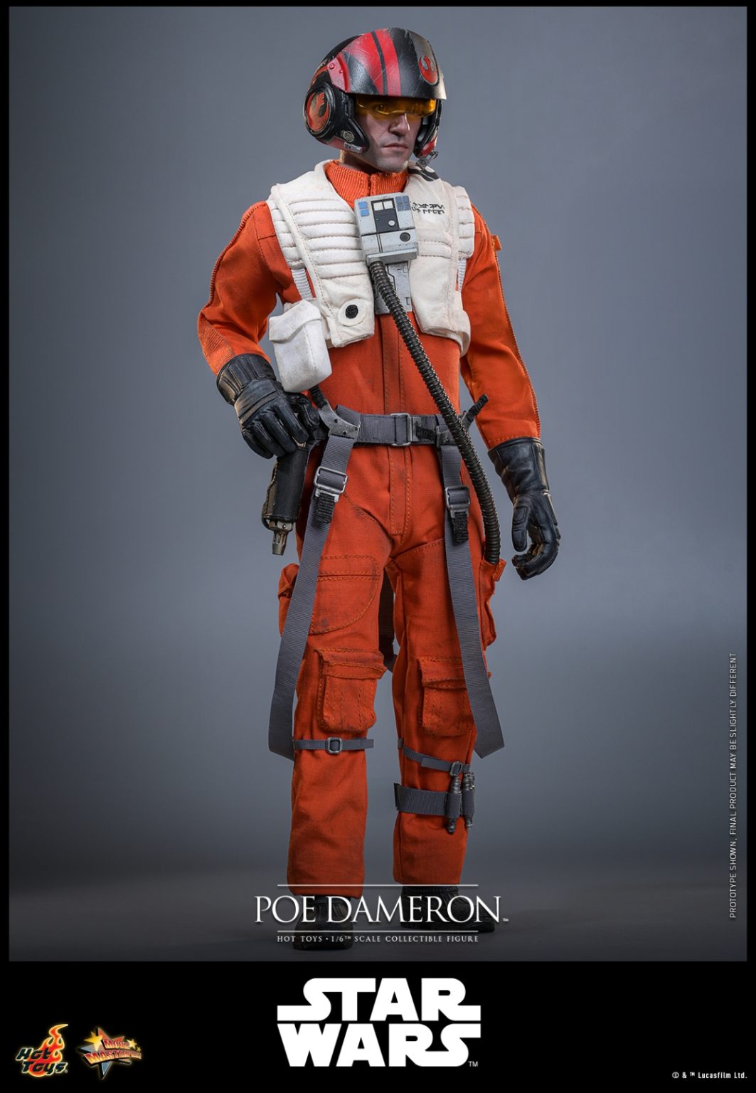 Oscar Isaac's Poe Dameron joins Hot Toys' Star Wars sixth scale action ...
