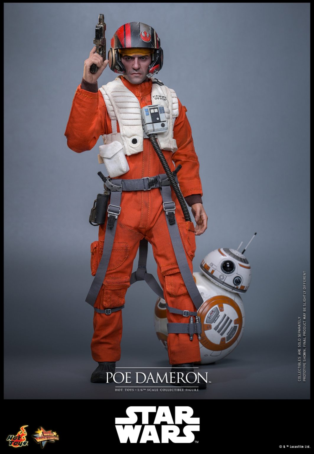 Oscar Isaac's Poe Dameron joins Hot Toys' Star Wars sixth scale action ...