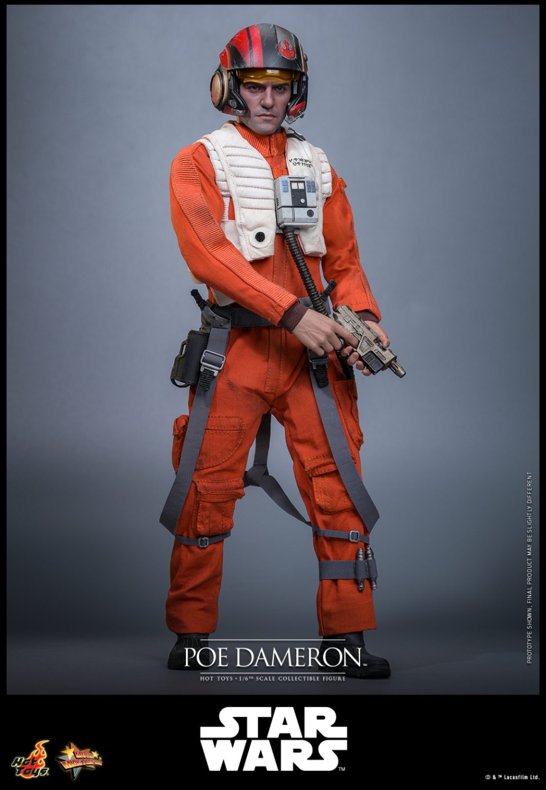 Oscar Isaac's Poe Dameron joins Hot Toys' Star Wars sixth scale action ...