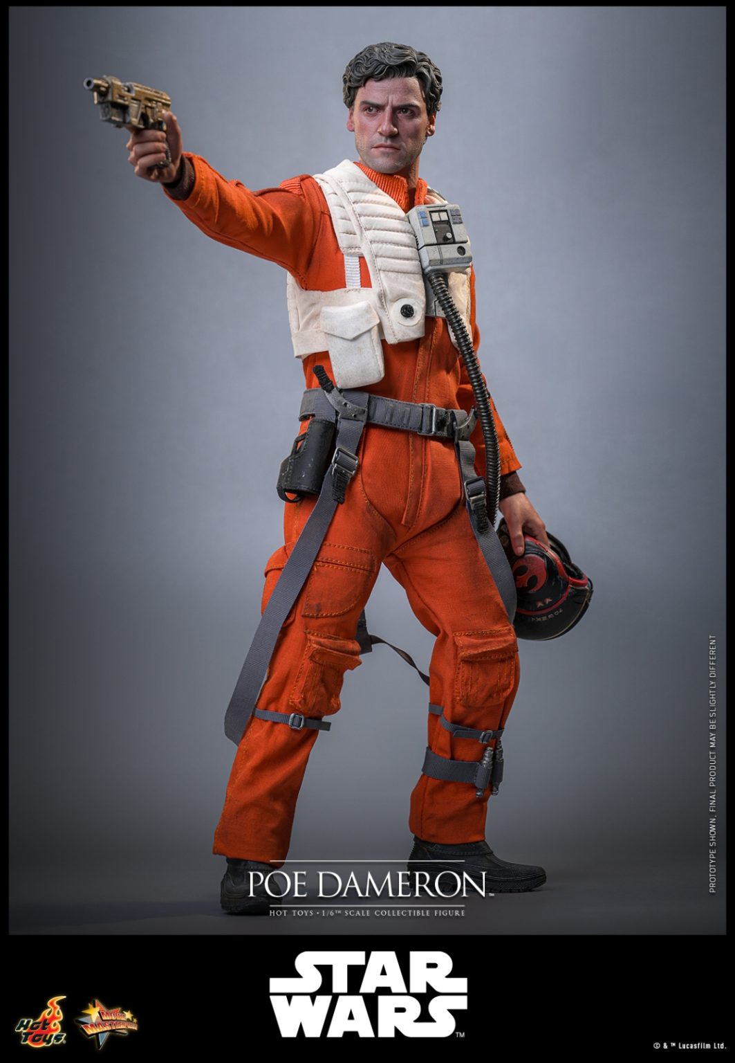 Oscar Isaac's Poe Dameron joins Hot Toys' Star Wars sixth scale action ...