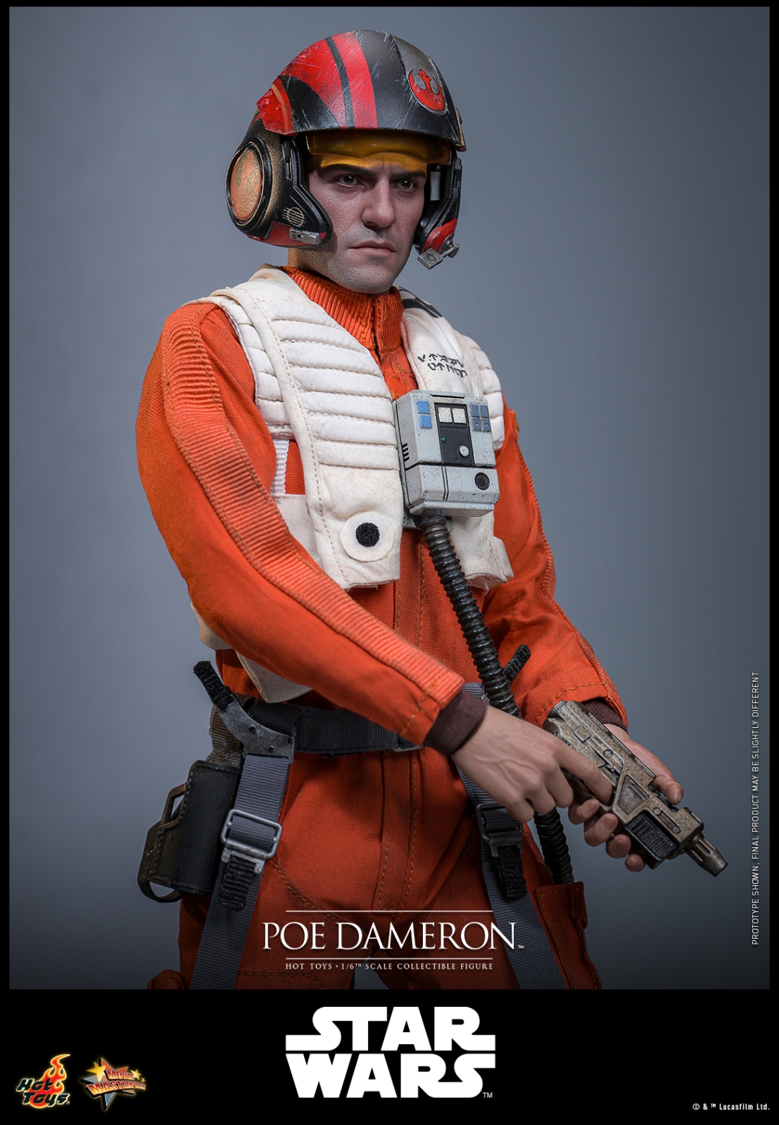 Oscar Isaac's Poe Dameron joins Hot Toys' Star Wars sixth scale action ...