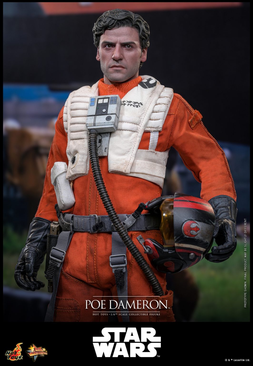 Oscar Isaac's Poe Dameron joins Hot Toys' Star Wars sixth scale action ...