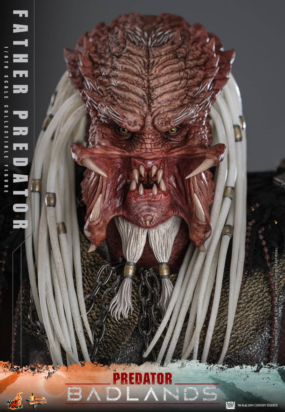 Predator: Badlands Father Predator sixth scale figure unveiled by Hot Toys