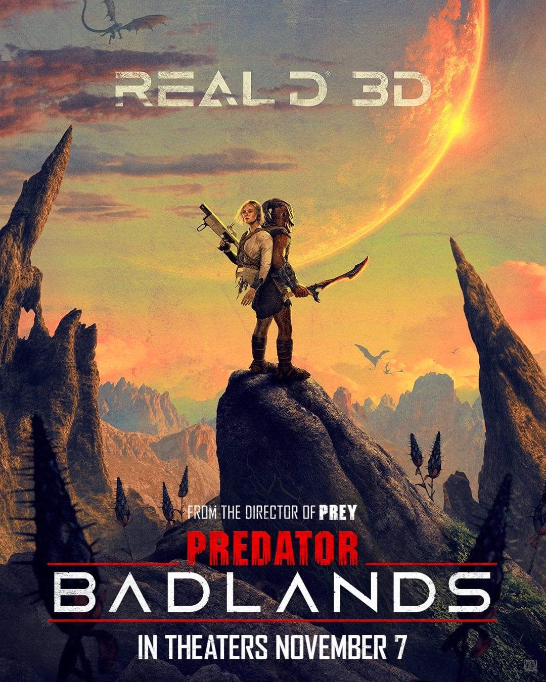 Predator: Badlands teaser and stunning posters welcome you to the most ...
