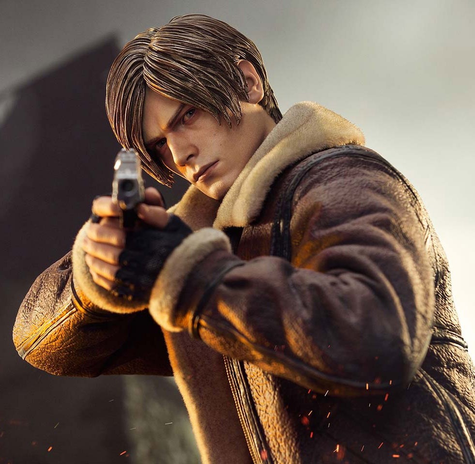 Prime 1 Studio unveils Leon S. Kennedy Resident Evil 4 quarter scale ...