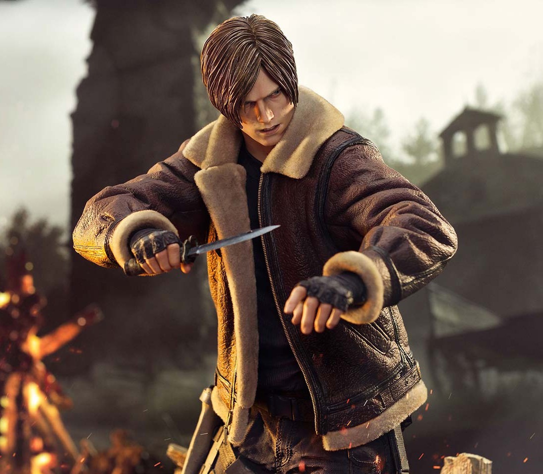 Prime 1 Studio unveils Leon S. Kennedy Resident Evil 4 quarter scale ...