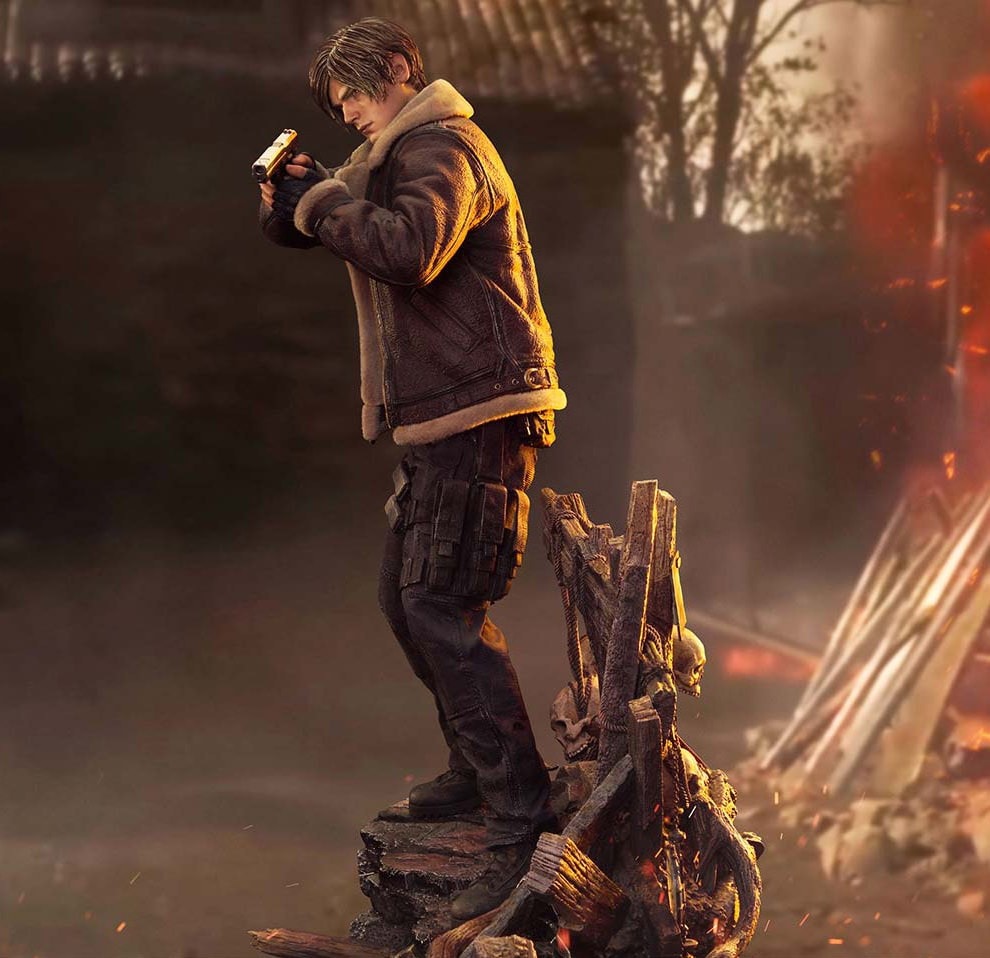 Prime 1 Studio unveils Leon S. Kennedy Resident Evil 4 quarter scale ...