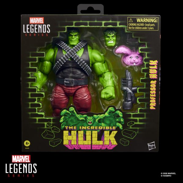 Professor Hulk and Aaron Davis Iron Spider Marvel Legends Series ...