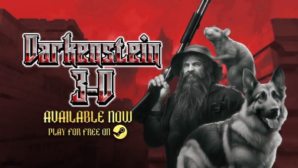 Retro-inspired shooter Darkenstein 3D launches for free