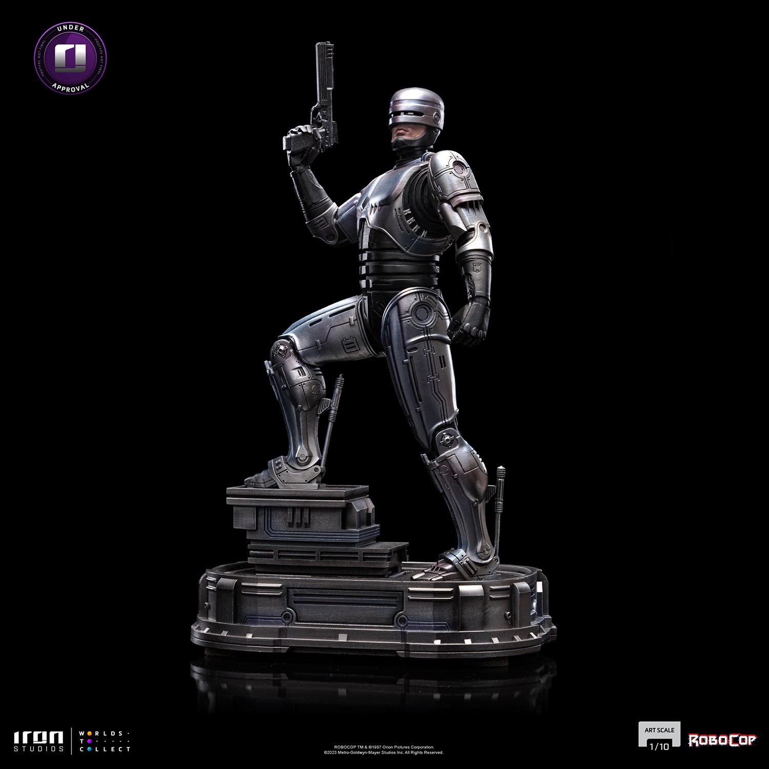 RoboCop Art Scale collectible statue revealed by Iron Studios
