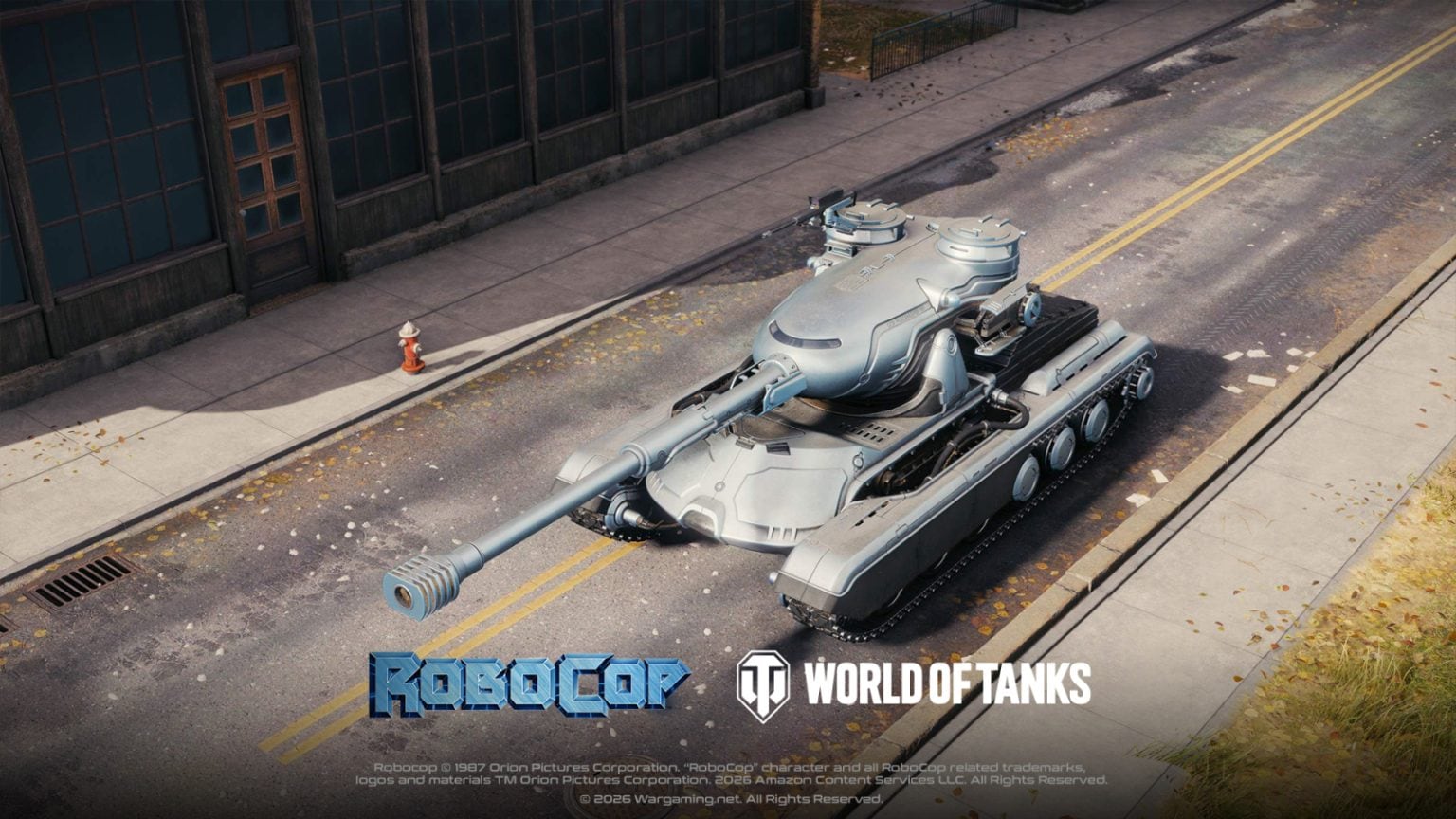 RoboCop to uphold the law in World of Tanks with new Battle Pass Special