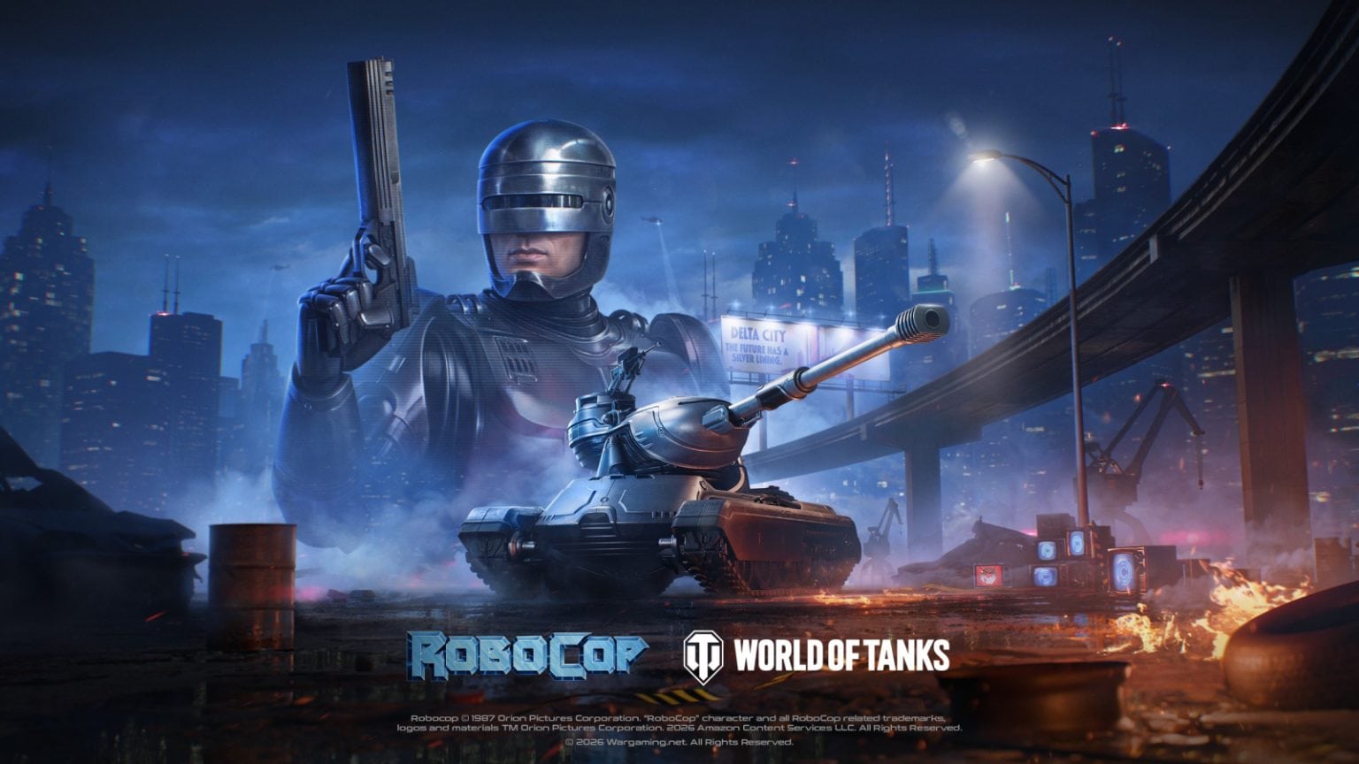 RoboCop to uphold the law in World of Tanks with new Battle Pass Special