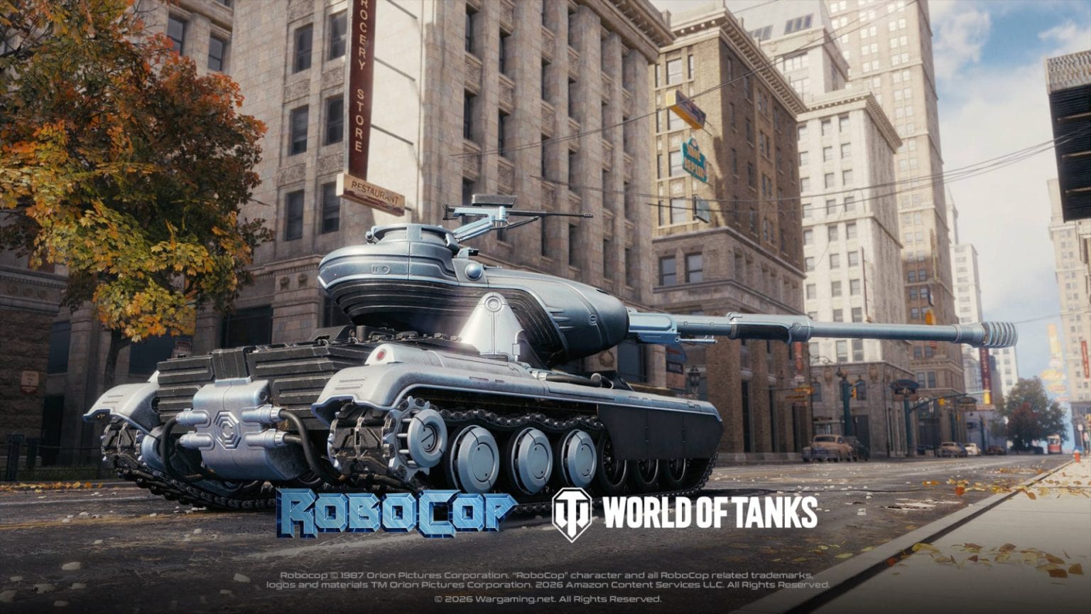 RoboCop to uphold the law in World of Tanks with new Battle Pass Special