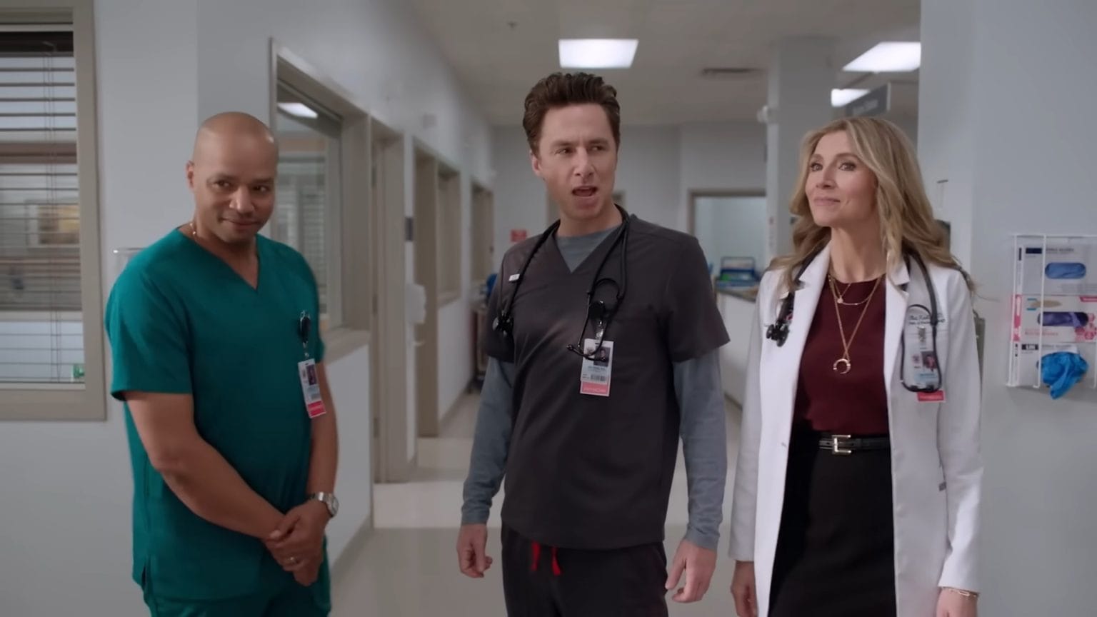 Sacred Heart reopens its doors with first Scrubs revival teaser trailer