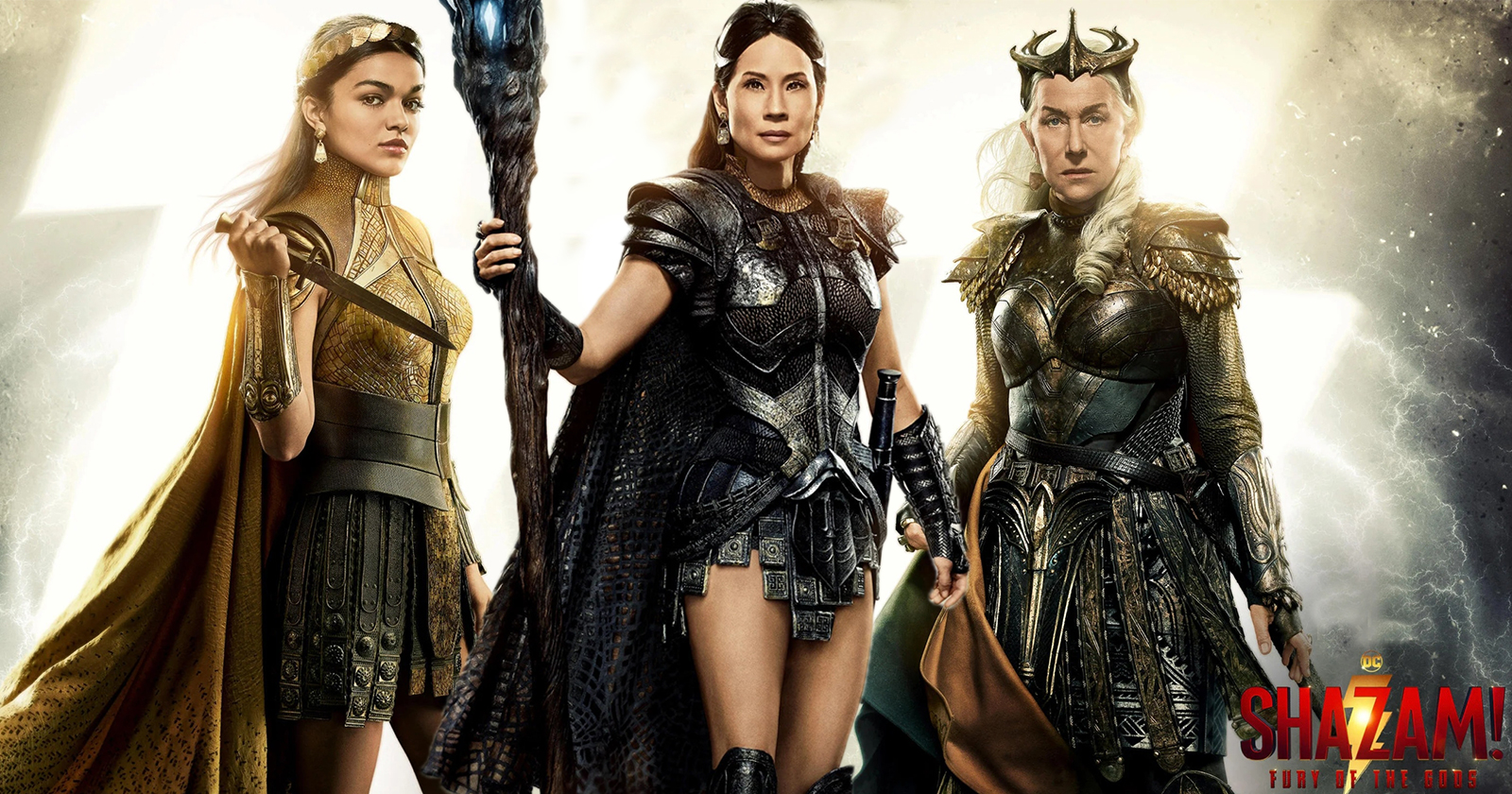 Shazam: Fury of the Gods posters showcase the Daughters of Atlas