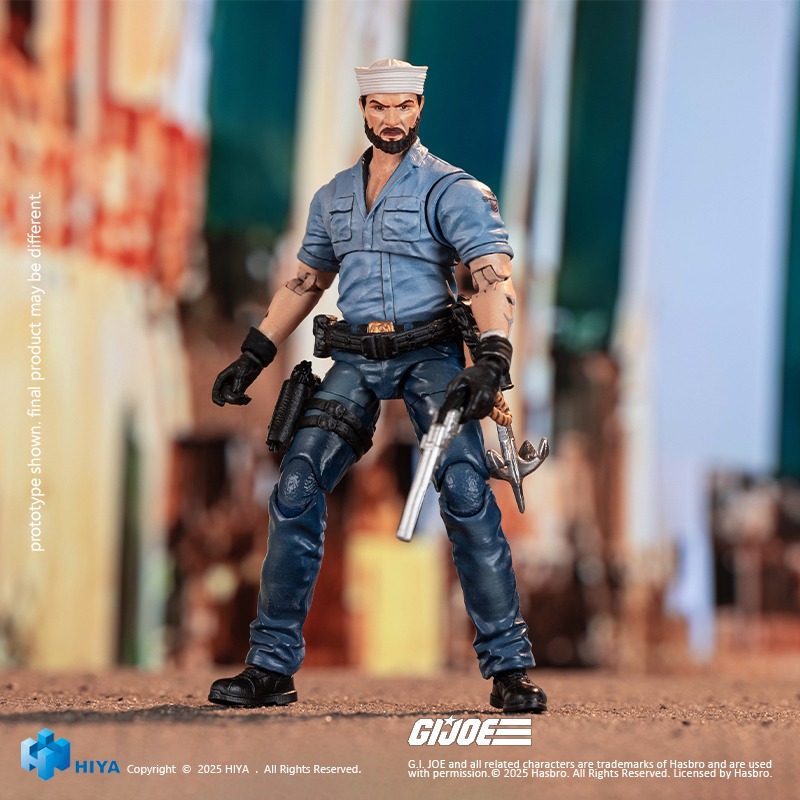 Shipwreck comes to Hiya Toys' G.I. Joe Exquisite Mini Series