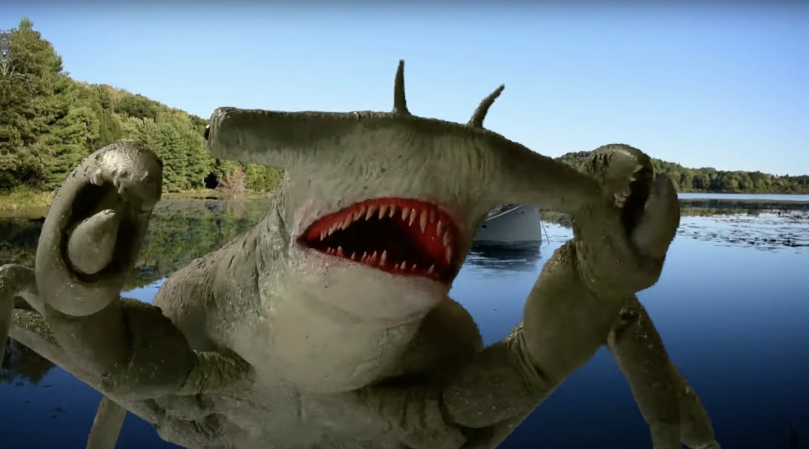 We're gonna need a bigger line for the Cocaine Shark trailer