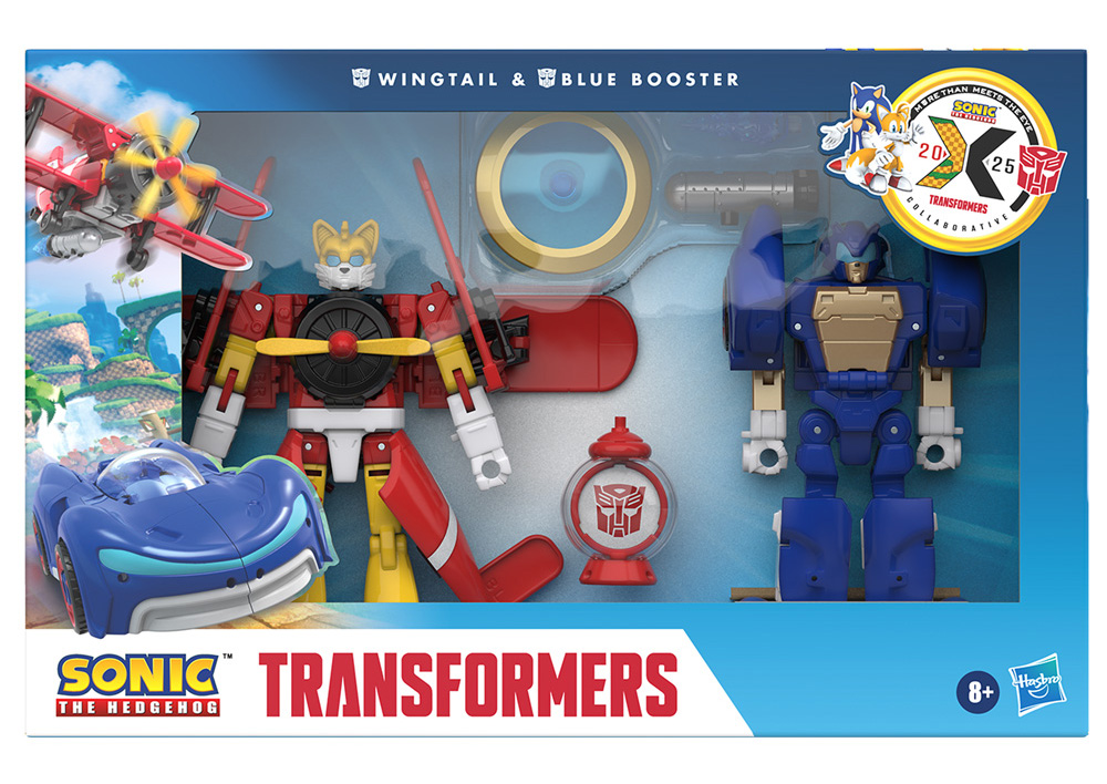 Sonic the Hedgehog x Transformers Collaborative set turns Sonic and ...