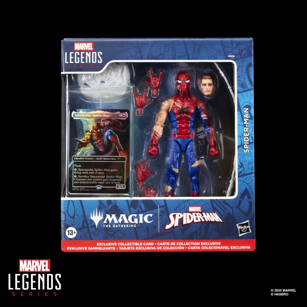 Spider-Man meets Magic: The Gathering with new Marvel Legends Series ...