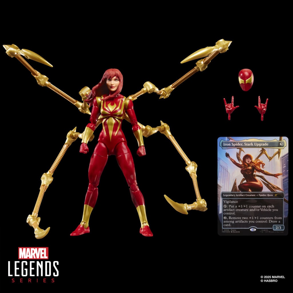 Spider-Man meets Magic: The Gathering with new Marvel Legends Series ...