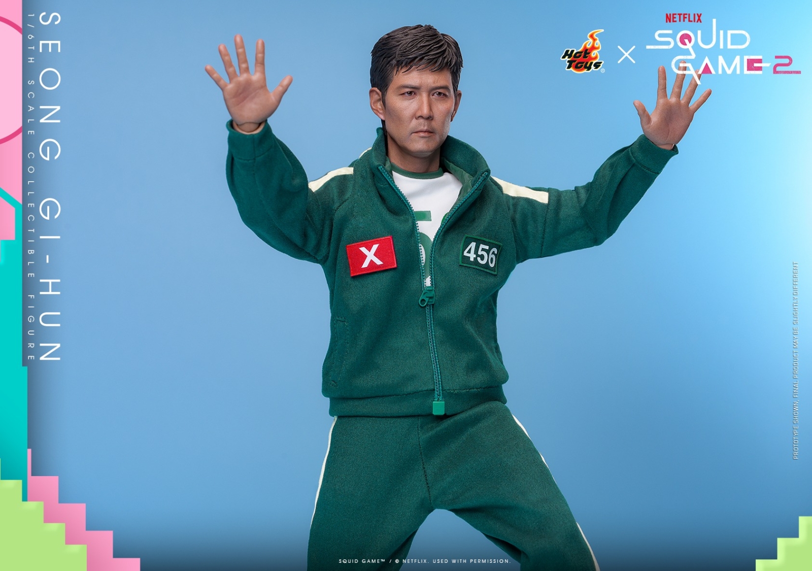 Squid Game's Seong Gi-hun gets a sixth scale figure from Hot Toys