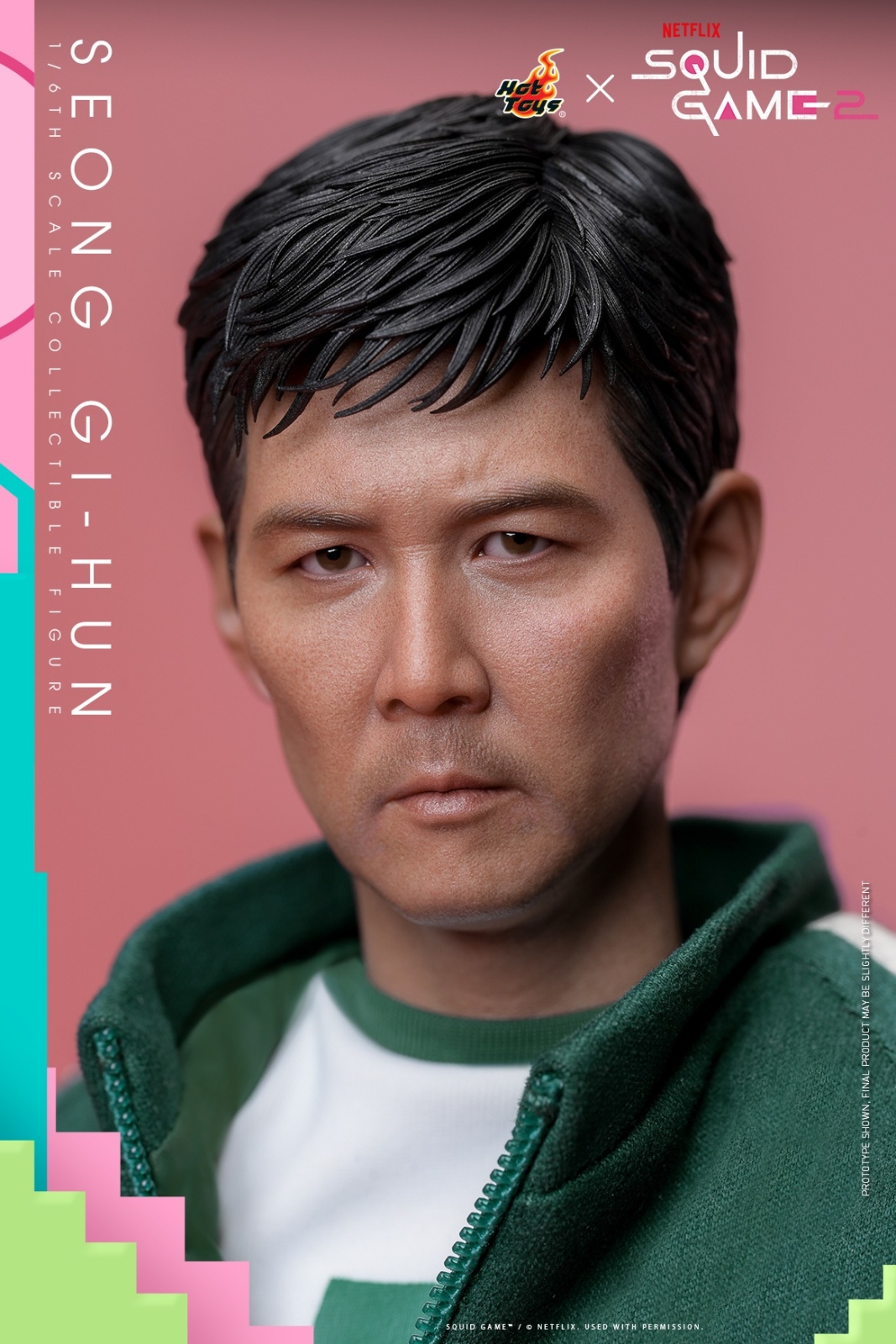 Squid Game's Seong Gi-hun gets a sixth scale figure from Hot Toys