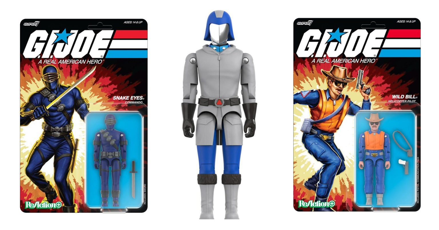 Super 7's G.I. Joe Reaction+ Wave 3 reveals include Arctic Cobra ...