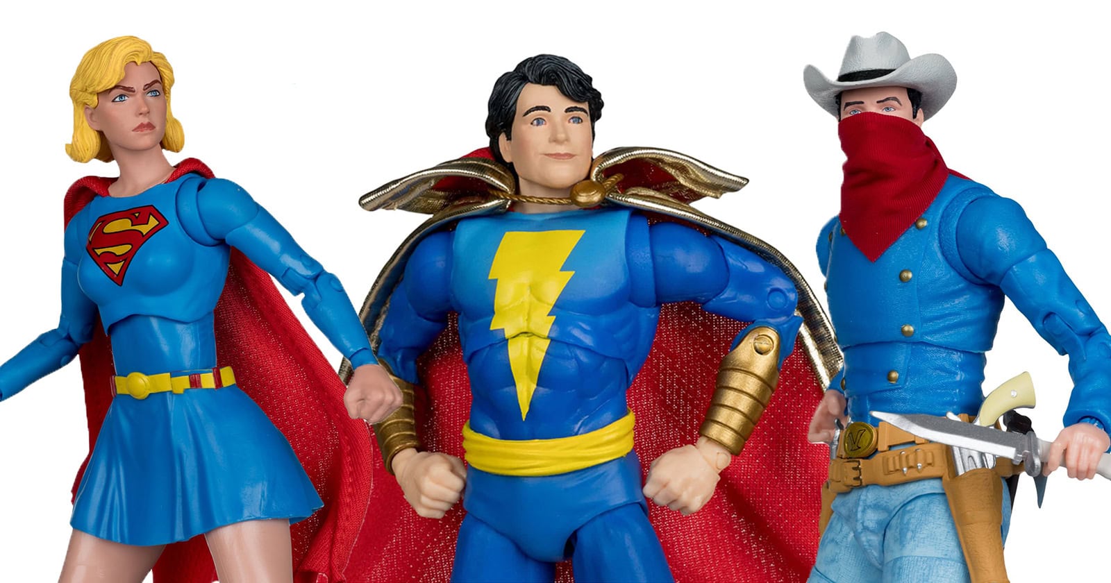 Supergirl, Shazam! and Vigilante DC Multiverse action figures unveiled ...