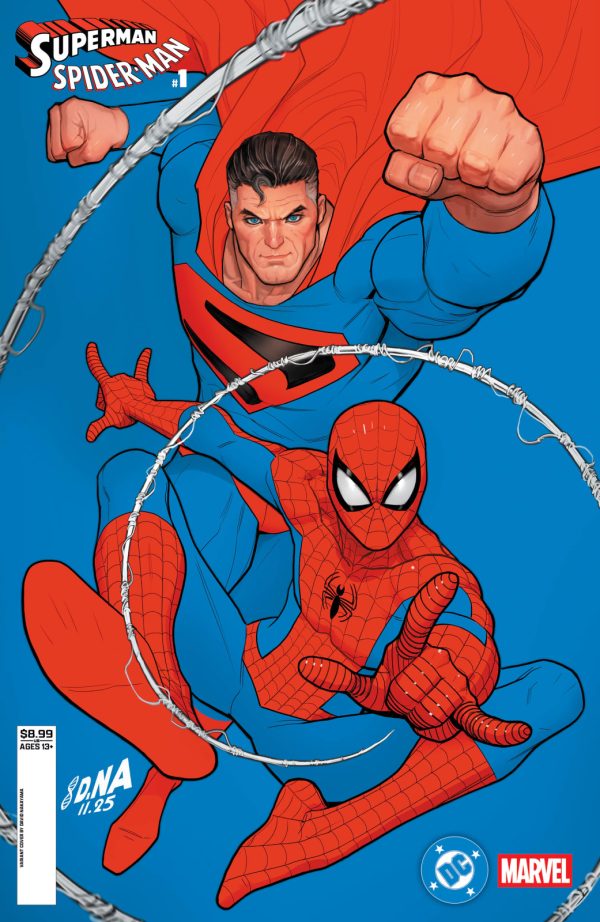 Superman and Spider-Man join forces for new DC and Marvel crossover