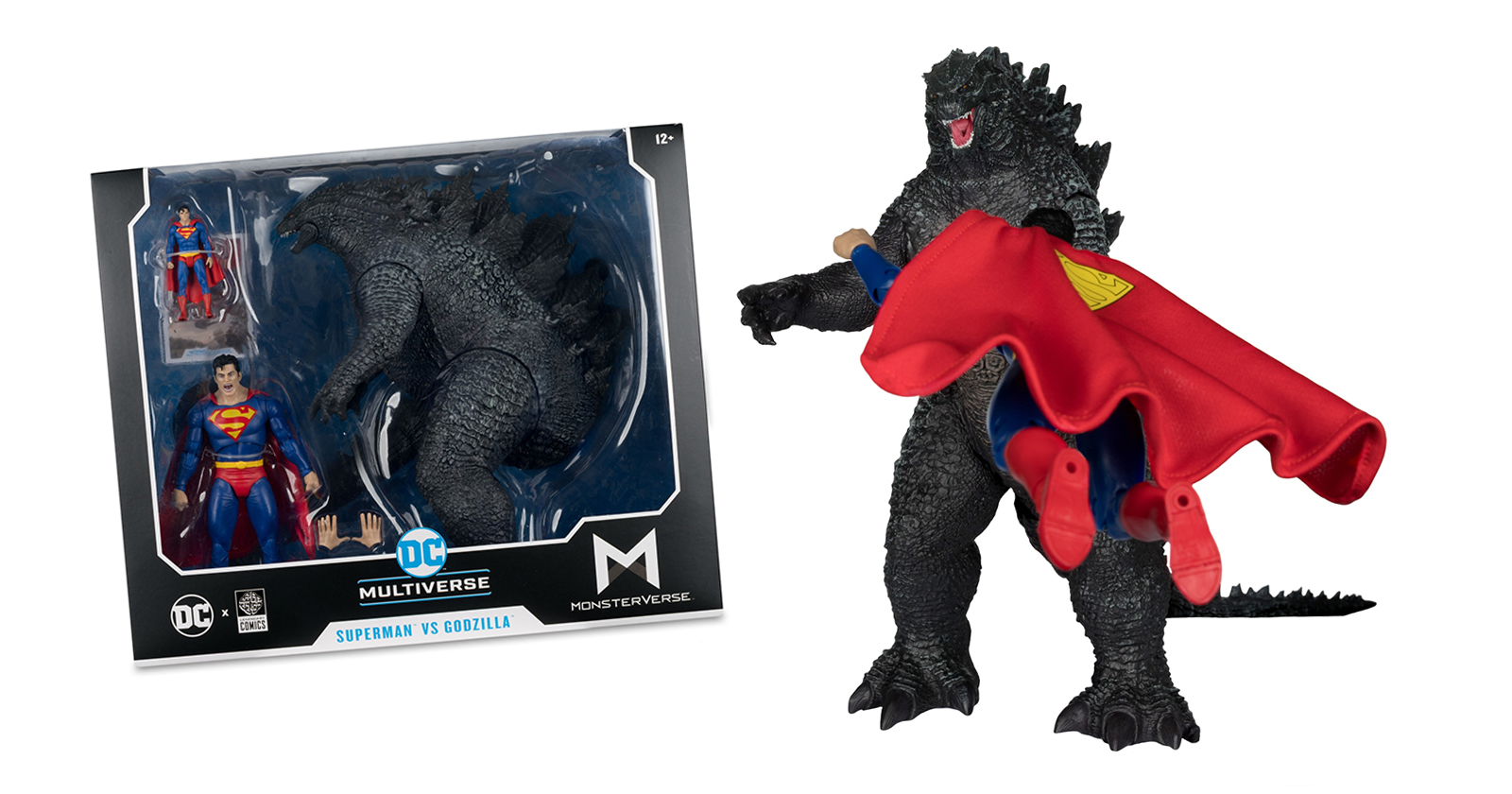 Superman vs. Godzilla launches McFarlane's Justice League vs Godzilla ...