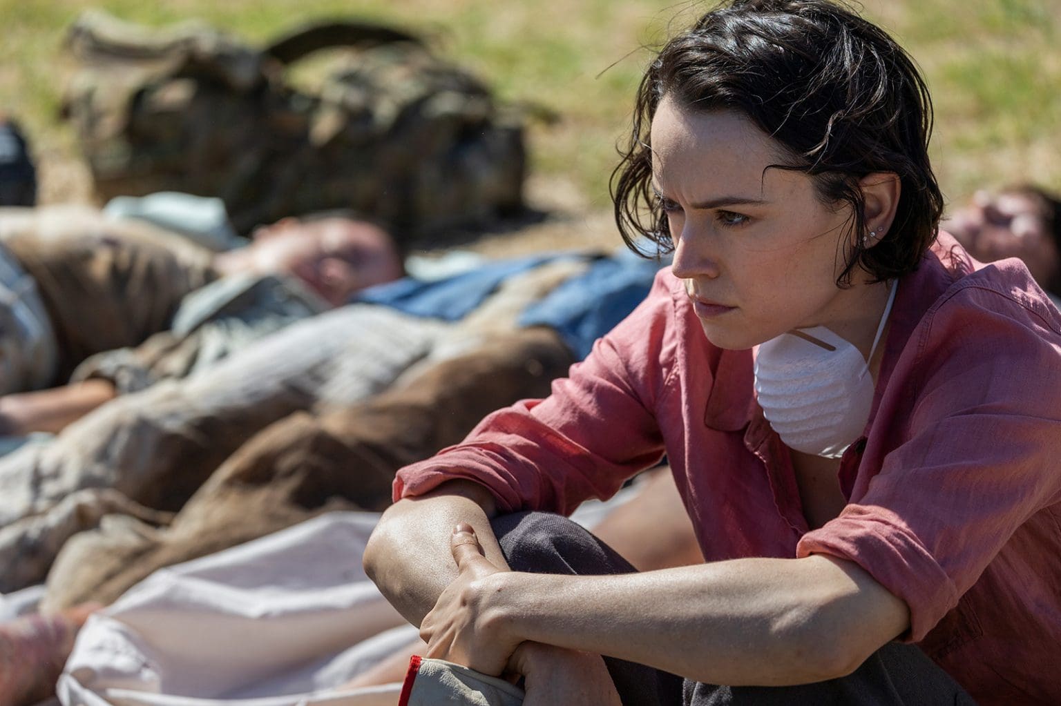 Teaser trailer for Daisy Ridley zombie thriller We Bury the Dead