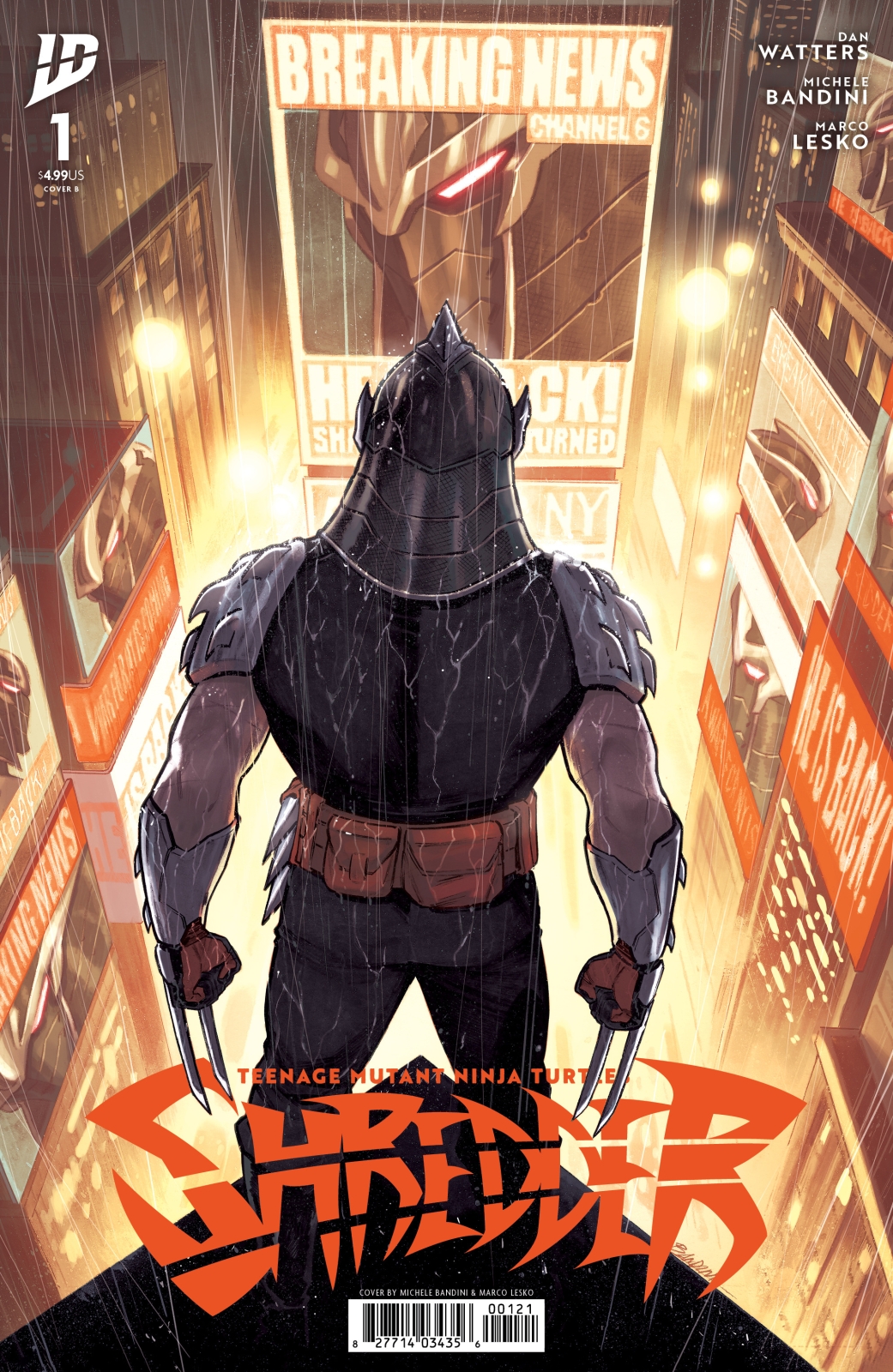 Teenage Mutant Ninja Turtles villain Shredder set for new series from IDW