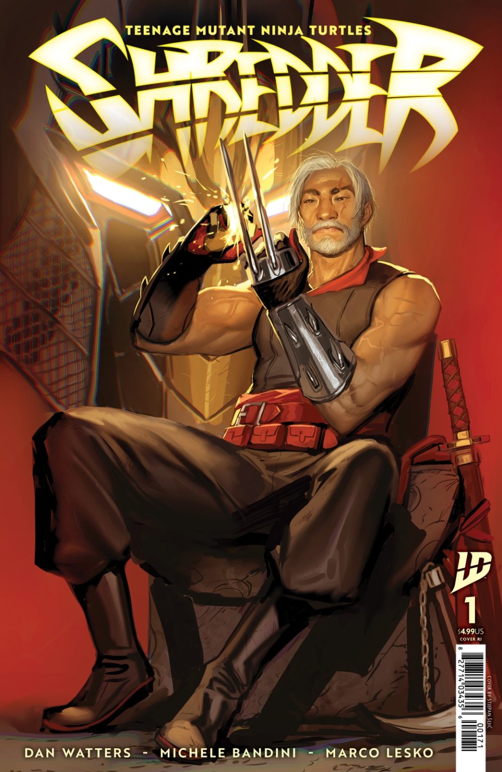 Teenage Mutant Ninja Turtles villain Shredder set for new series from IDW