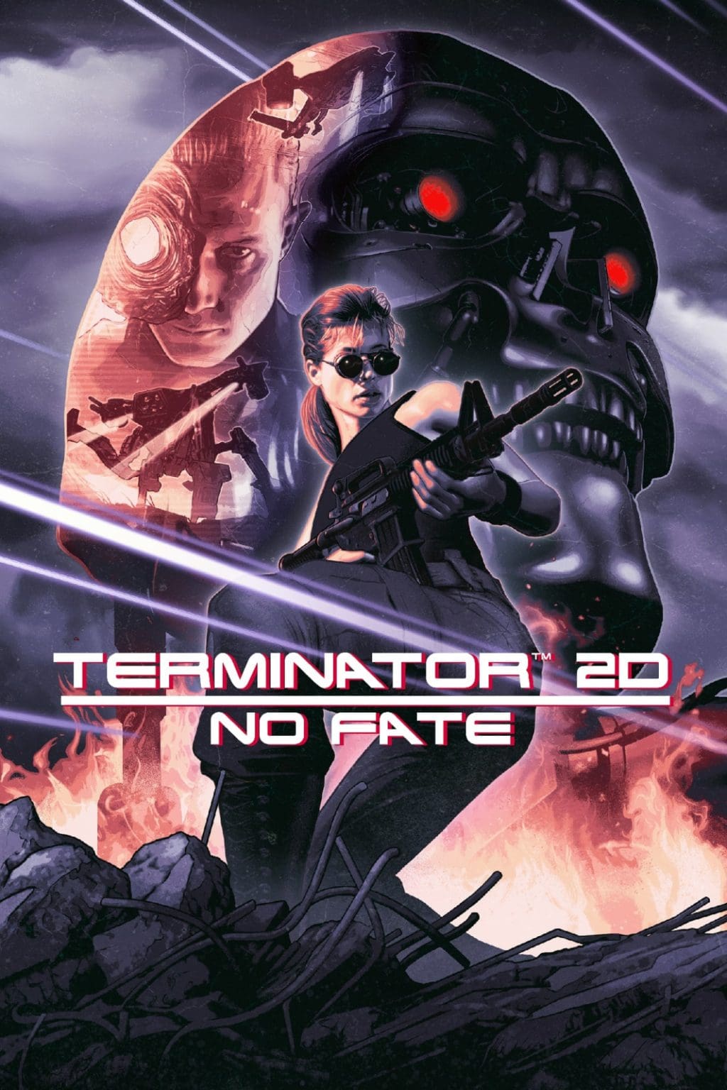 Terminator 2D: No Fate trailer highlights classic side-scrolling gameplay