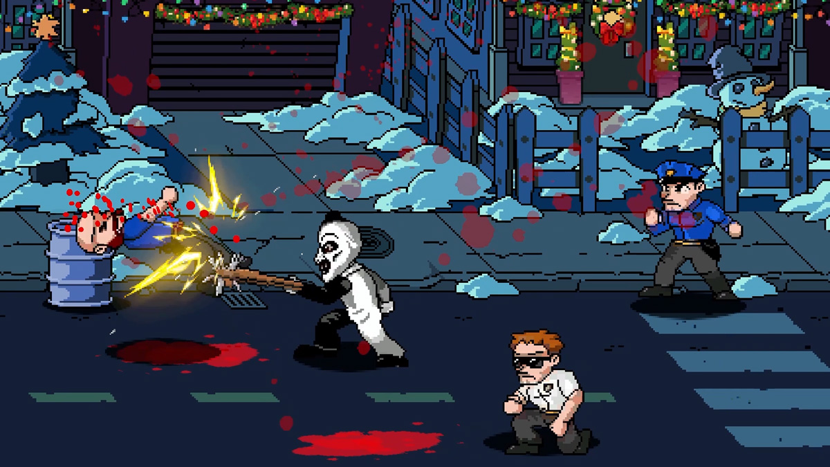 Terrifier: The ARTcade Game set for blood-soaked Collector's Edition