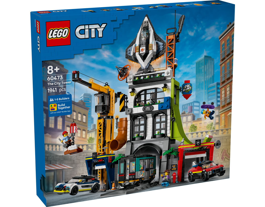 The City Tower LEGO City set coming in June