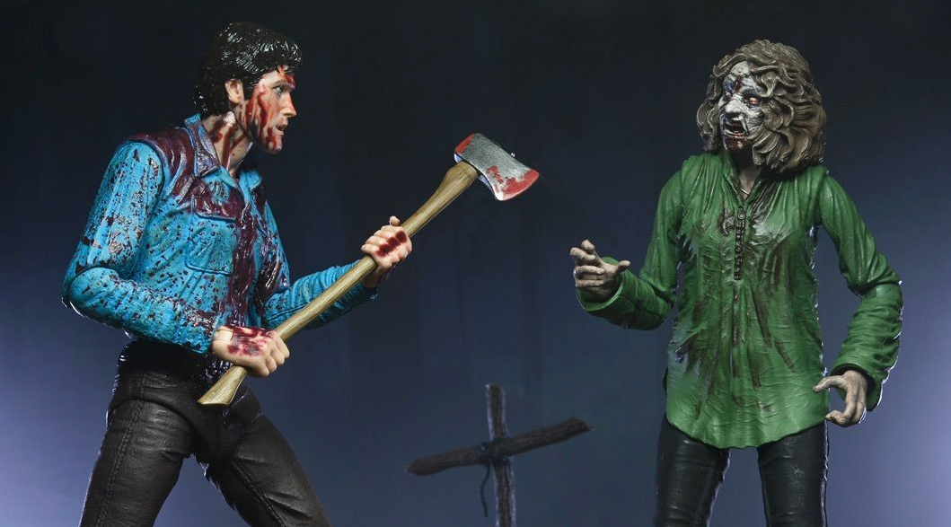The Evil Dead Ultimate Bloody Ash and Cheryl Williams action figure 2 ...