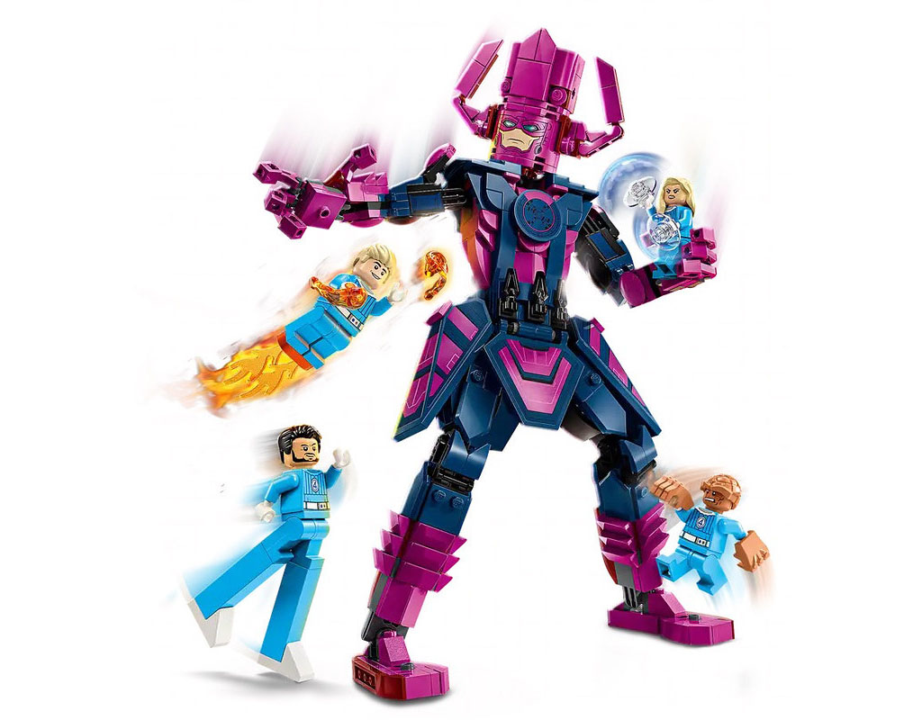 The Fantastic Four battle Galactus with LEGO's The Fantastic Four ...