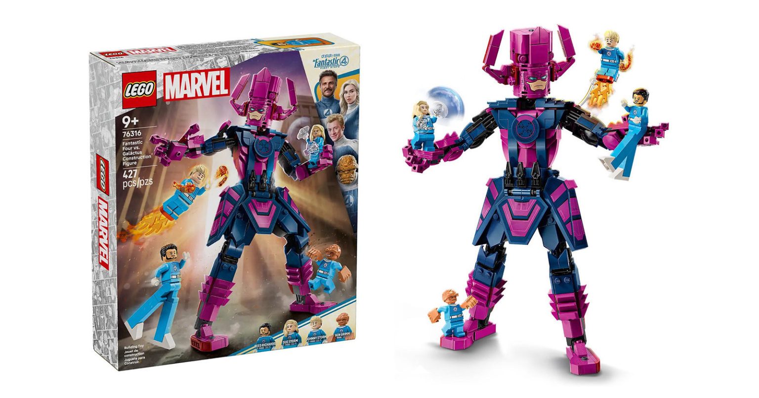 The Fantastic Four battle Galactus with LEGO's The Fantastic Four ...