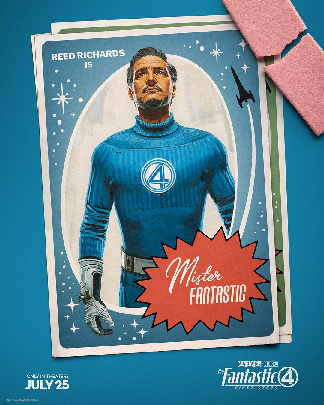 The Fantastic Four: First Steps character posters feature Marvel's ...